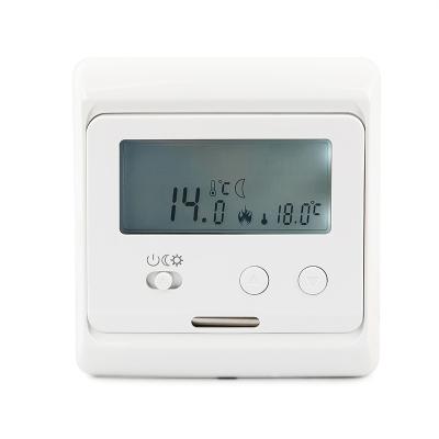 China LCD Touch Screen Omron Relay Fan Coil Unit Thermostat for sale