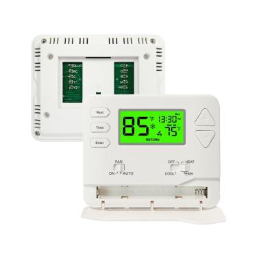 China 5/1/1 Day Programmable Heat Pump Thermostat 2 Heat/1 Cool DIY Instal with 4.5 sq Inch Display for sale