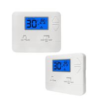 China 24V Single Stage Fireproof ABS Air Conditioner Thermostat for sale