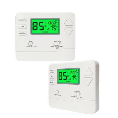 China NTC Sensor Programmable ABS Room Air Conditioner Thermostat for sale