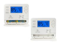 China Heat Pump Thermostat with Large Digital LCD Display Non Programmable Multi-Stage Electrical or Gas Systems for sale