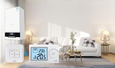 China Fireproof Wireless 7 Day Programmable Room Thermostat Remote Controlled for sale