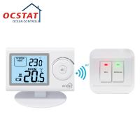 China NTC Sensor Wireless Gas Boiler Thermostat For Hotel for sale