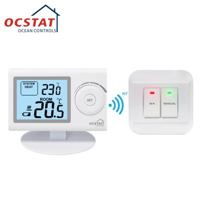 China NTC Sensor Wireless Gas Boiler Thermostat For Hotel for sale
