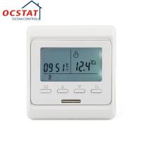 China Omron Relay Underfloor Heating Thermostat With NTC Sensor for sale