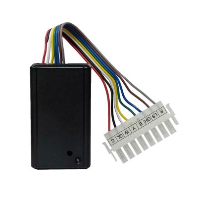 China Programmable Digital Wireless Room Thermostat Single Stage ABS Material for sale