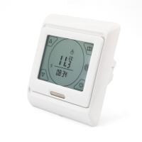 China 230V White Backlight Electronic Programmable Room Thermostat for sale