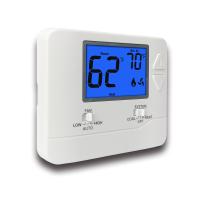 China Programmable ABS Sub Base Digital Room Thermostat FCC for sale