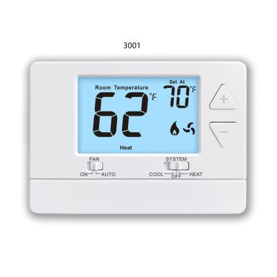 China Reseem White Non Programmable 24V Electronic Room Thermostat With NTC Sensor for sale