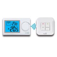 China LCD Screen Heating Floor Electronic Wireless Wall Thermostat  , RF Room Thermostat For Home for sale