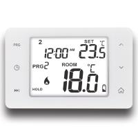 China ST2701 Programmable Fireproof ABS Wired Heating Thermostat - 7-Day Programmable, 120x80x25mm Dimensions, 5-35°C Range for sale