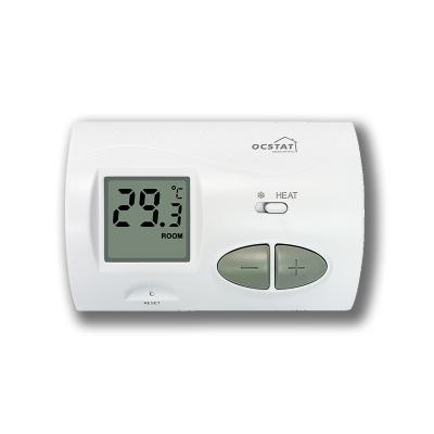 China Non - Programmable HVAC System Electronic Thermostat , Digital Wall Thermostat for sale