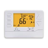 China Riseem NTC Sensor 24V LCD 2 Heat 1 Cool Programmable Central Best Home Thermostat for sale