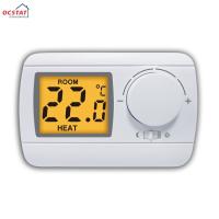 China Riseem LCD Non Programmable Floor Heating Thermostats 6A With Smart NTC Sensor for sale