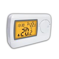 China Riseem ABS Gas Boiler Wired Digital Room Thermostat Programmable For HVAC System for sale