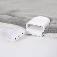 China Soft Plush Washable Electric Heated Throw Blanket 110V - 240V Automatic Switch Off for sale