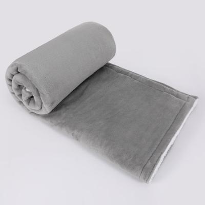 China Soft Plush Washable Electric Heated Throw Blanket 110V - 240V Automatic Switch Off for sale