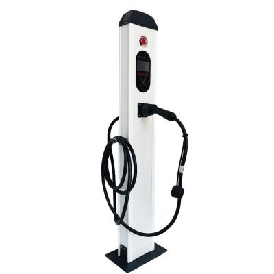 China Integrated Battery Charging Post For Electric Vehicle 32A 7kw for sale