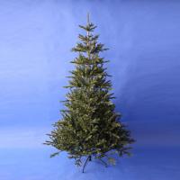 China Artificial Xmas Decorations Full Fir Hinged Christmas Tree With Brown Trunk for sale