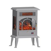 China Master Flame Electric Fireplace Indoor Freestanding Mantel Heater 1500W for sale