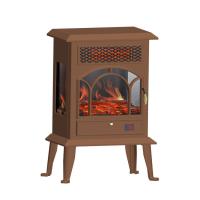 China Master Flame Electric Fireplace Indoor Freestanding Mantel Heater 1500W for sale