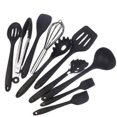 China Food Grade Silicone Kitchen Utensils Set Nonstick Gadgets 12pcs for sale