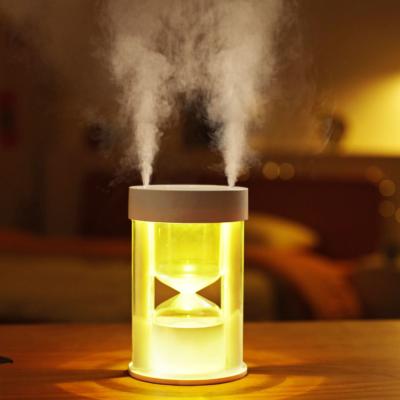 China Dual Water Spray Humidifier Portable Air Warm Mist Humidifier For Yoga Room for sale