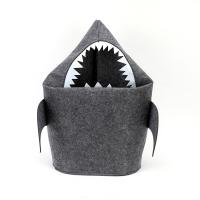 China Eco Friendly Kids Custom Logo Folding Felt Cool Laundry Basket For Storage for sale