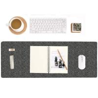 China Felt Mouse Pad Large Writing Desk Mat For Office And Home for sale