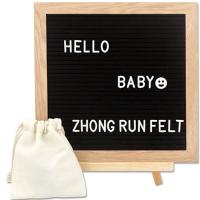 China White Frame Sign Menu Letters Outdoor Set Stand Changeable Plastic Felt Letter Board for sale