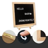 China White Frame Sign Menu Letters Outdoor Set Stand Changeable Plastic Felt Letter Board for sale