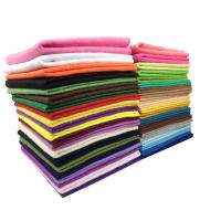 China Color Non Woven Polyester Felt Fabric Roll 10 - 200gsm for sale