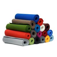 China Color Non Woven Polyester Felt Fabric Roll 10 - 200gsm for sale