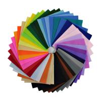 China Custom Thickness Assorted Color Felt Fabric Sheets For Patchwork Sewing DIY Craft for sale