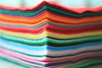 China Custom Thickness Assorted Color Felt Fabric Sheets For Patchwork Sewing DIY Craft for sale