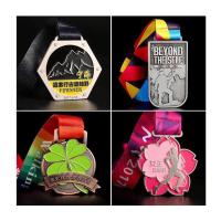 China Track Field Metal Commemorative Medals Marathon Gold Silver Bronze Event Medals for sale