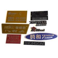 China Custom Embossed Aluminum Alloy Nameplate Logo Metal Tag Nameplate For Bag And Cloth for sale