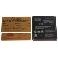 China Custom Embossed Aluminum Alloy Nameplate Logo Metal Tag Nameplate For Bag And Cloth for sale