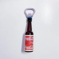 China Multifunction Bottle Shape Beer Opener Custom Logo Wall Mount Beer Fridge Magnet Opener for sale