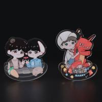 China Acrylic Star Stand Ornaments Humanoid Stand Customized Acrylic Anime Character Decoration for sale