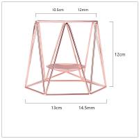 China Hot Sale The New Candle Holder Luxury Wedding Candle Holder Stand  Metal Candlestick for sale