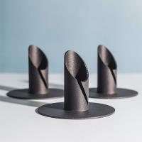 China High Quality Material Black Candle Holder Decoration Metal Candle Holder for sale
