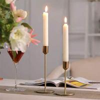 China Nordic Minimalist Style Golden Candle Holder Votive Candle Holders for sale