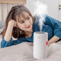 China 750ml Wireless USB Air Humidifier 2000mAh Battery Rechargeable Cool Mist Humidifier for sale