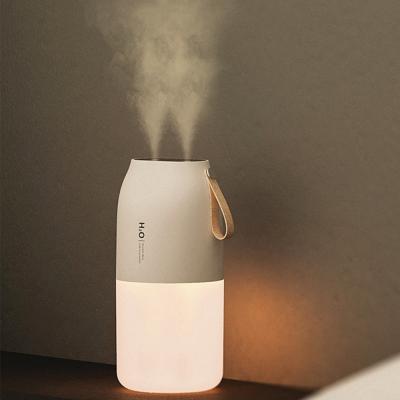 China Dual Spray Ultrasonic Wireless Air Humidifier Portable Desktop Mist Spray for sale