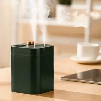 China LED Light Heavy Fog Ultrasonic USB Home Air Humidifier 1000ML Double Nozzle Cool Mist Warm for sale