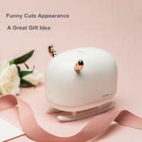 China 260ML Sleigh Deer Ultrasonic Air Humidifier Aroma Essential Oil Diffuser for Home Car USB Fogger Mist Maker with LED Nig for sale
