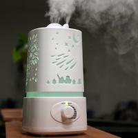China Large Capacity Air Humidifier With LED Light Home  Aromatherapy Machine Air Ionizer Essential Oil Ultrasonic Diffuser for sale