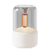 China Home Office Use Candle Light Intelligent Humidifier  2022 Creative Gifts Simulation Candle Light Aroma Diffuser for sale
