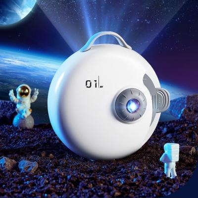 China 2022 Kids Favorite HD Galaxy Projection Lamp Romantic Starry Bedside Atmosphere Lamp Built-in 8 White Noise Songs for sale